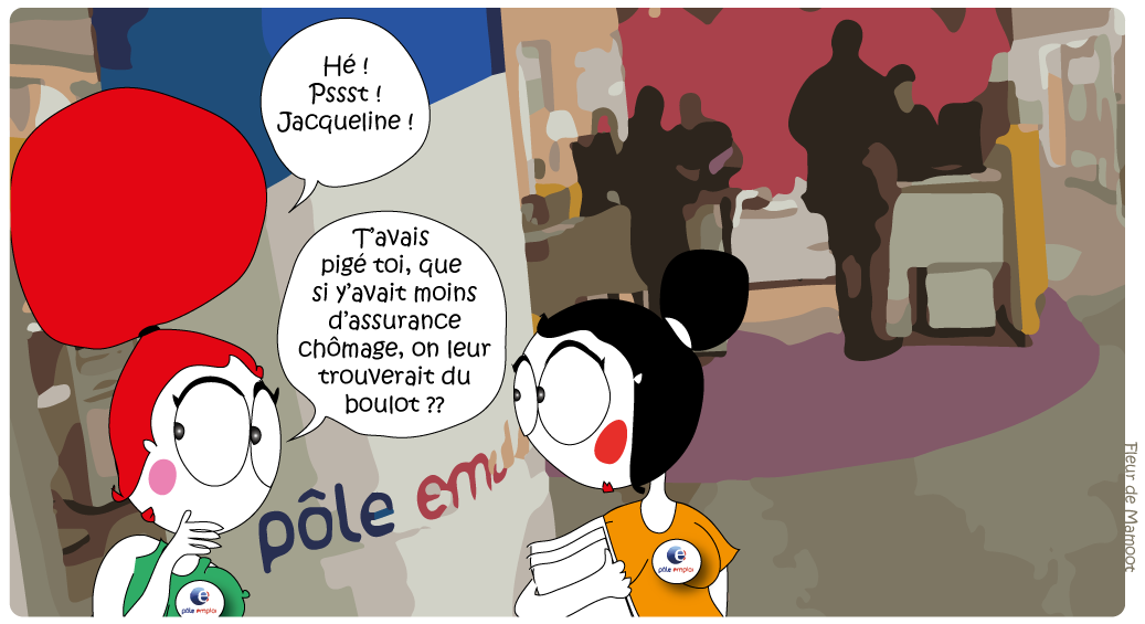 Réforme chômage - Dessins sur l'actualité - Fleur de Mamoot